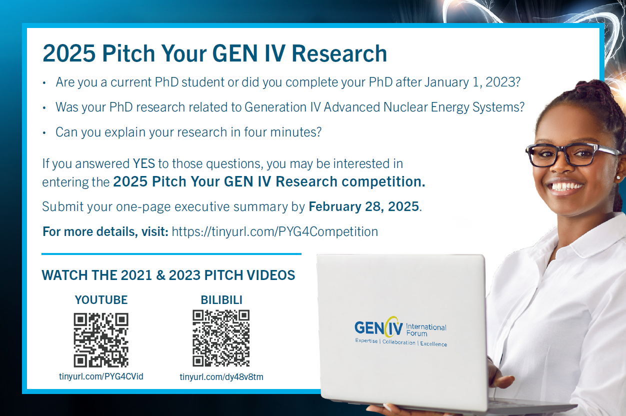2025 Pitch your Gen IV Research Competition – European Nuclear ...