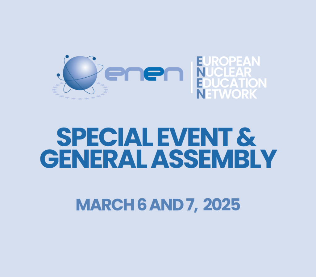 ENEN Special Event and General Assembly 2025 – European Nuclear ...
